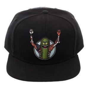 Bioworld | Accessories | Pickle Rick Rick And Morty Snapback Hat ...